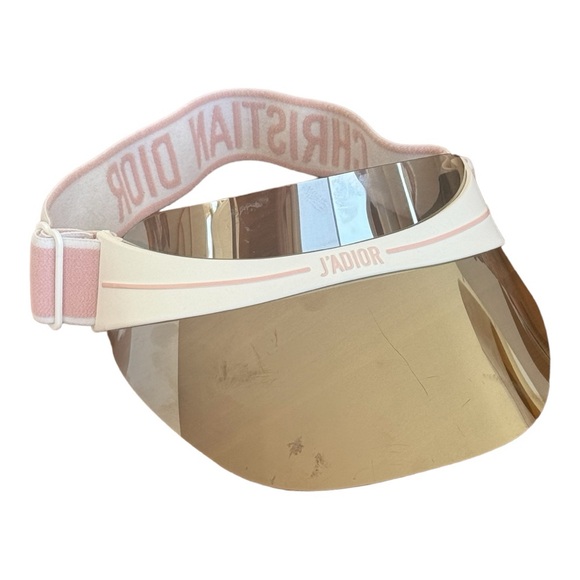 Dior | Accessories | Authentic Christian Dior Club Pink Sun Visor ...